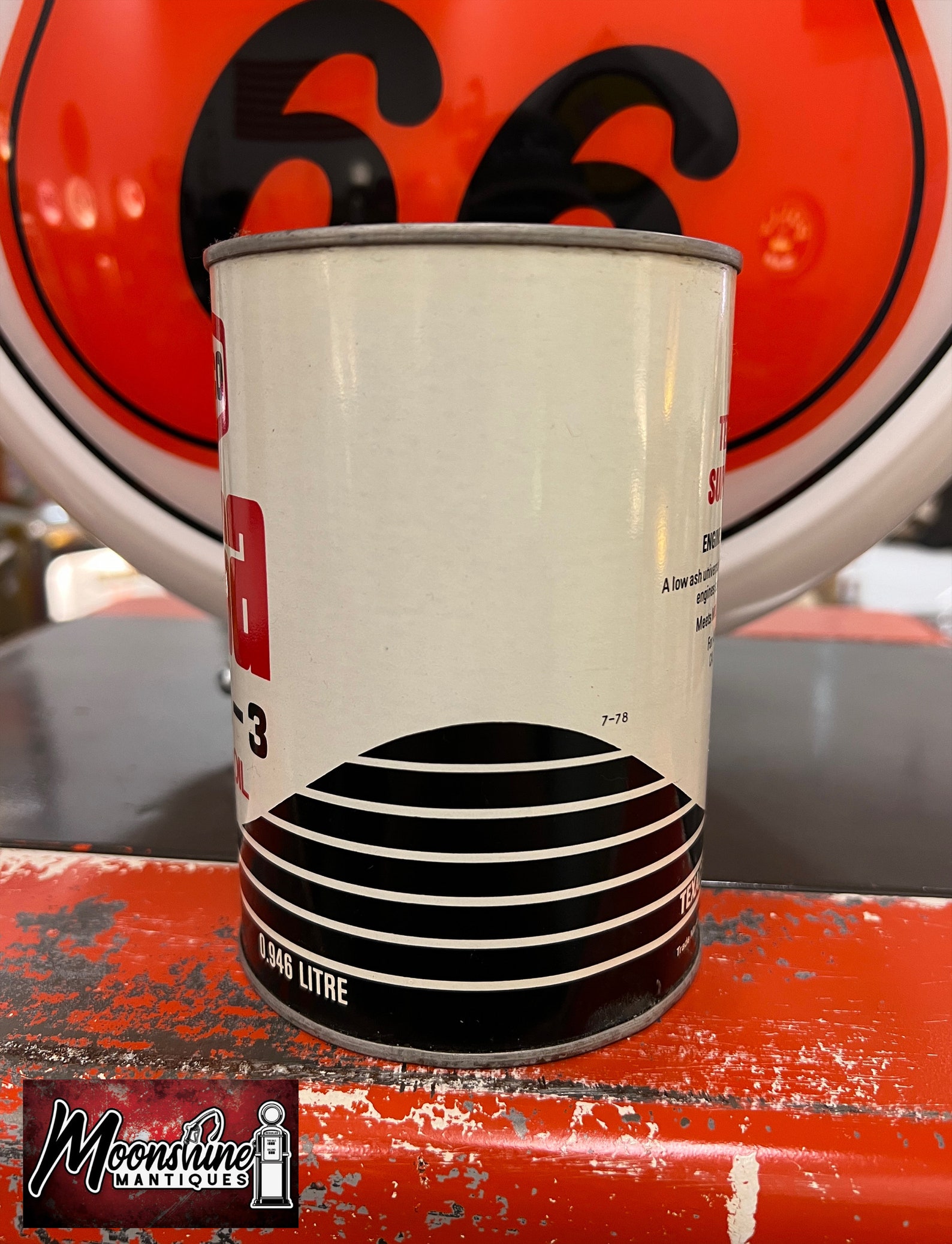 1970s TEXACO Ursa Super-3 Motor Oil Can 1 Qt. Gas & Oil - Etsy
