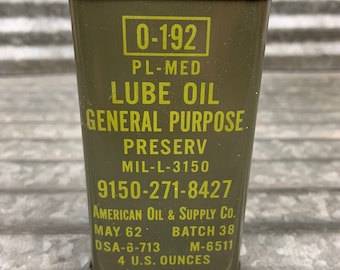 Military Oil Can | Etsy