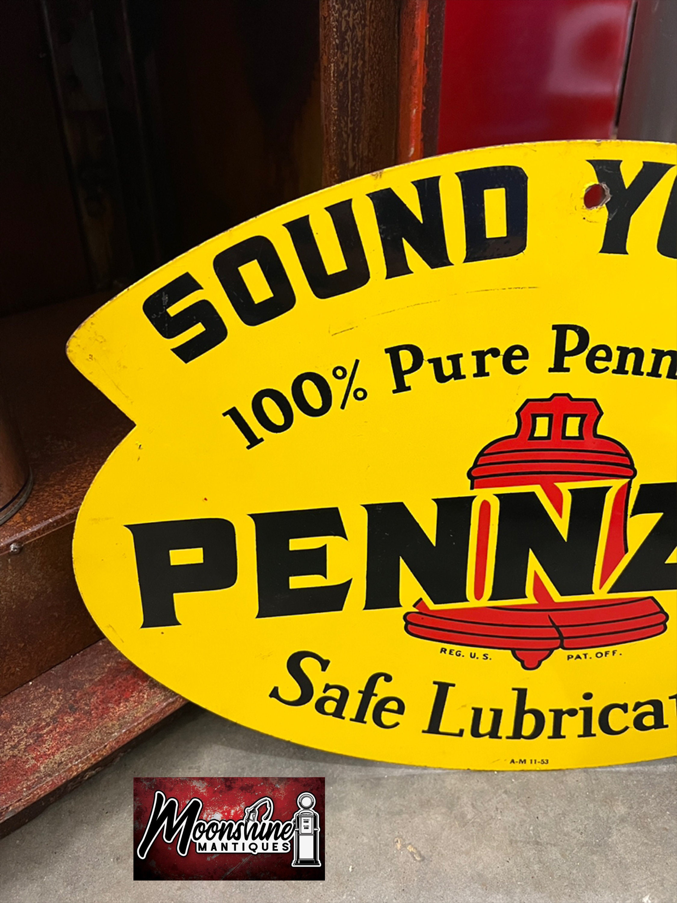 1950's PENNZOIL Motor Oil Can Rack Sign Gas & Oil - Etsy