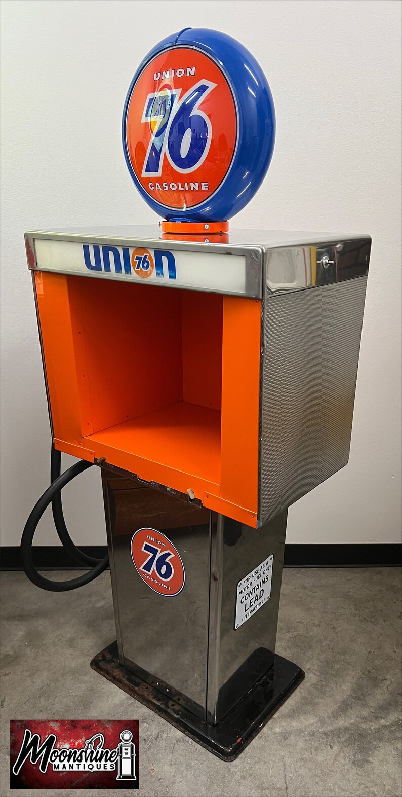 Custom 1960s UNION 76 GASOLINE Wayne Gas Pump W/ Display Shelf - Etsy