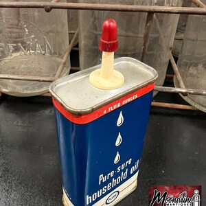 1950s PURE Handy Oiler Can Gas & Oil - Etsy