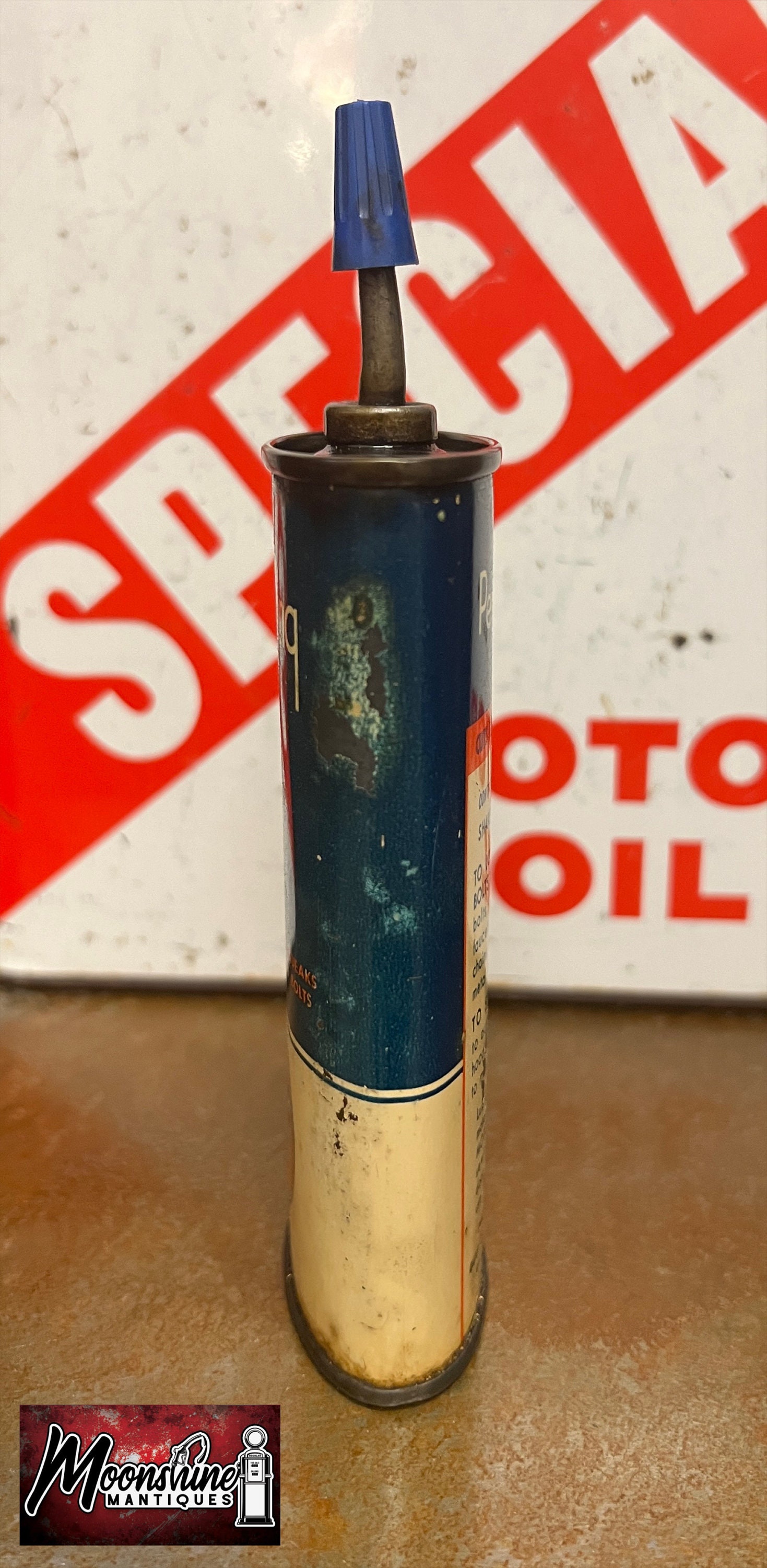 GULF Lead Top Handy Oiler Can Gas & Oil - Etsy