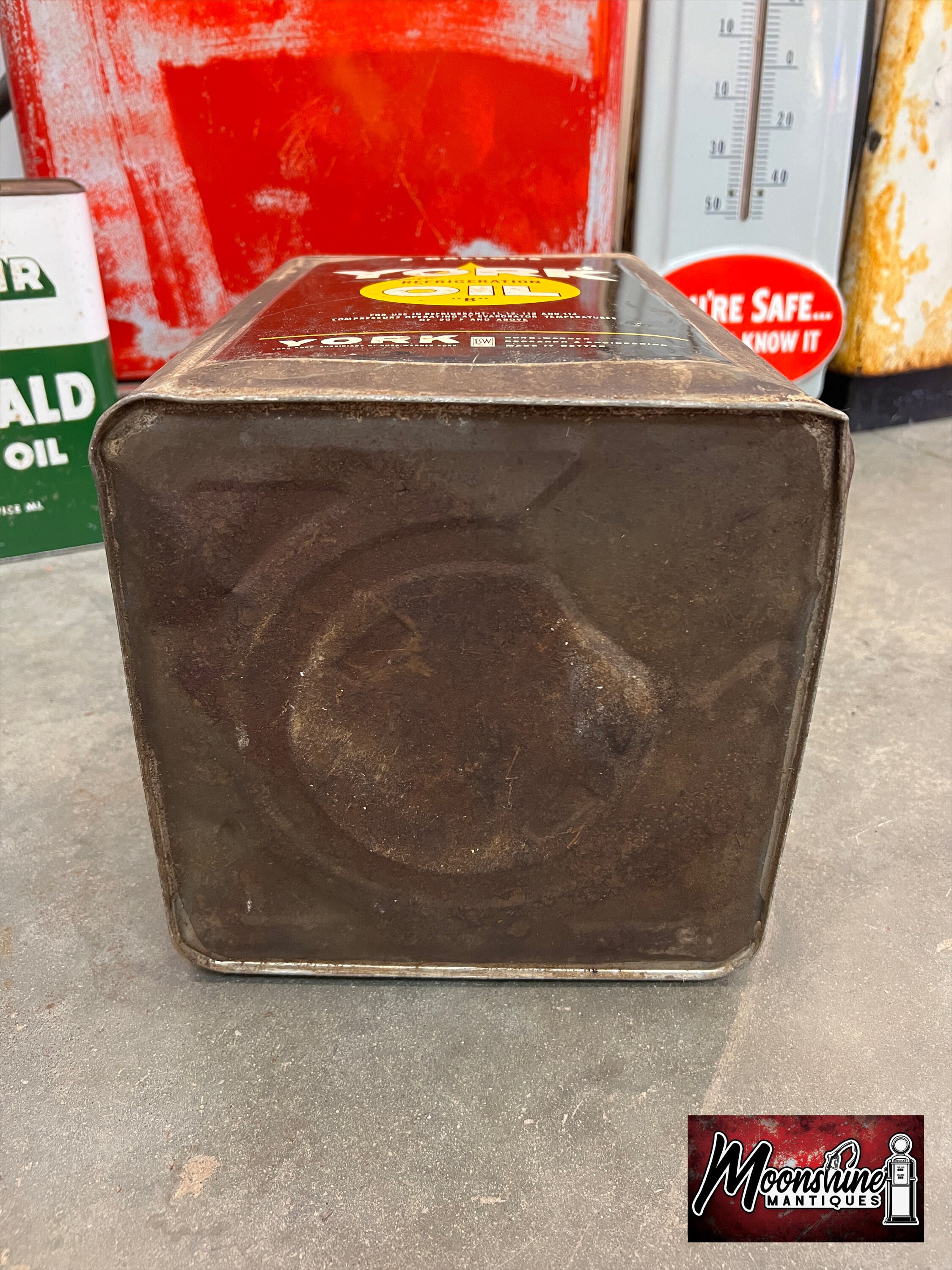 1930's YORK / BORG WARNER 5 Gallon Oil Can Gas & Oil - Etsy