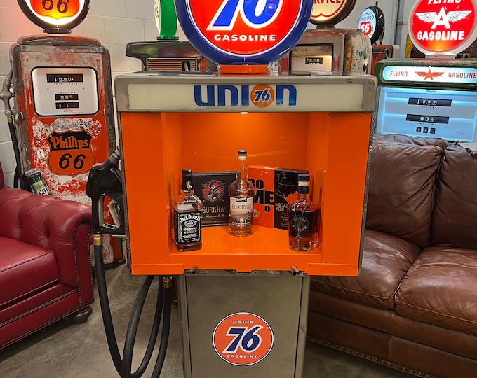 Custom 1960’s UNION 76 GASOLINE Wayne Gas Pump W/ Display Shelf - Etsy