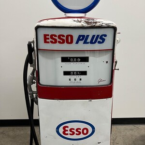 1950s ESSO Gilbarco Gas Pump Rustoration - Etsy