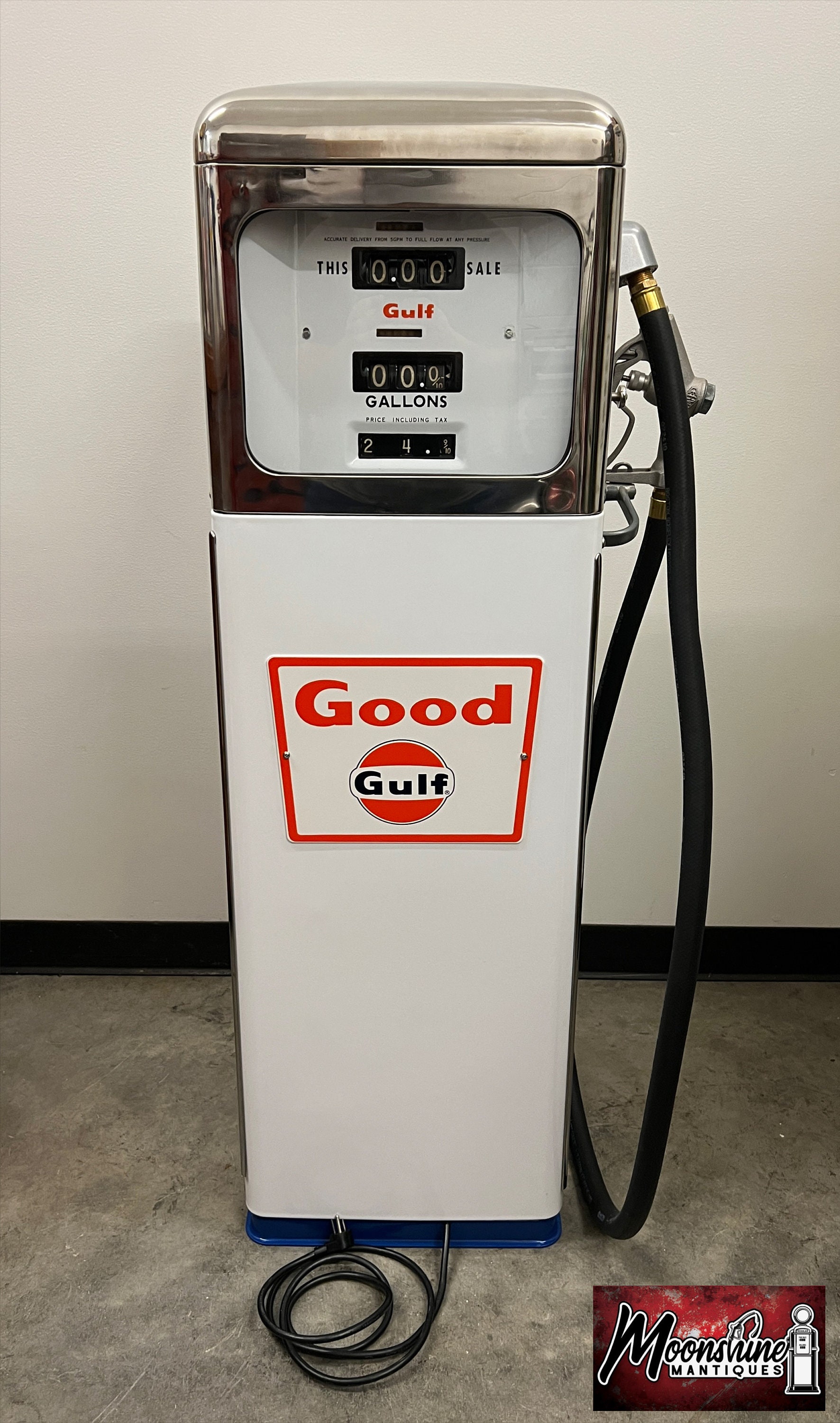 Restored 1960’s GULF GASOLINE Bowser Gas Pump - Gas & Oil - Etsy