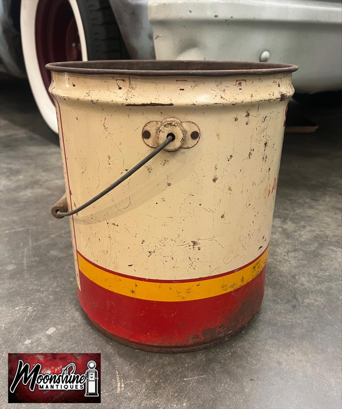 1950’s SHELL Gear Oil 5 Gallon Can - Gas & Oil - Etsy