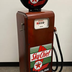 1950s TEXACO Sky Chief Gasboy Gas Pump Rustoration - Etsy