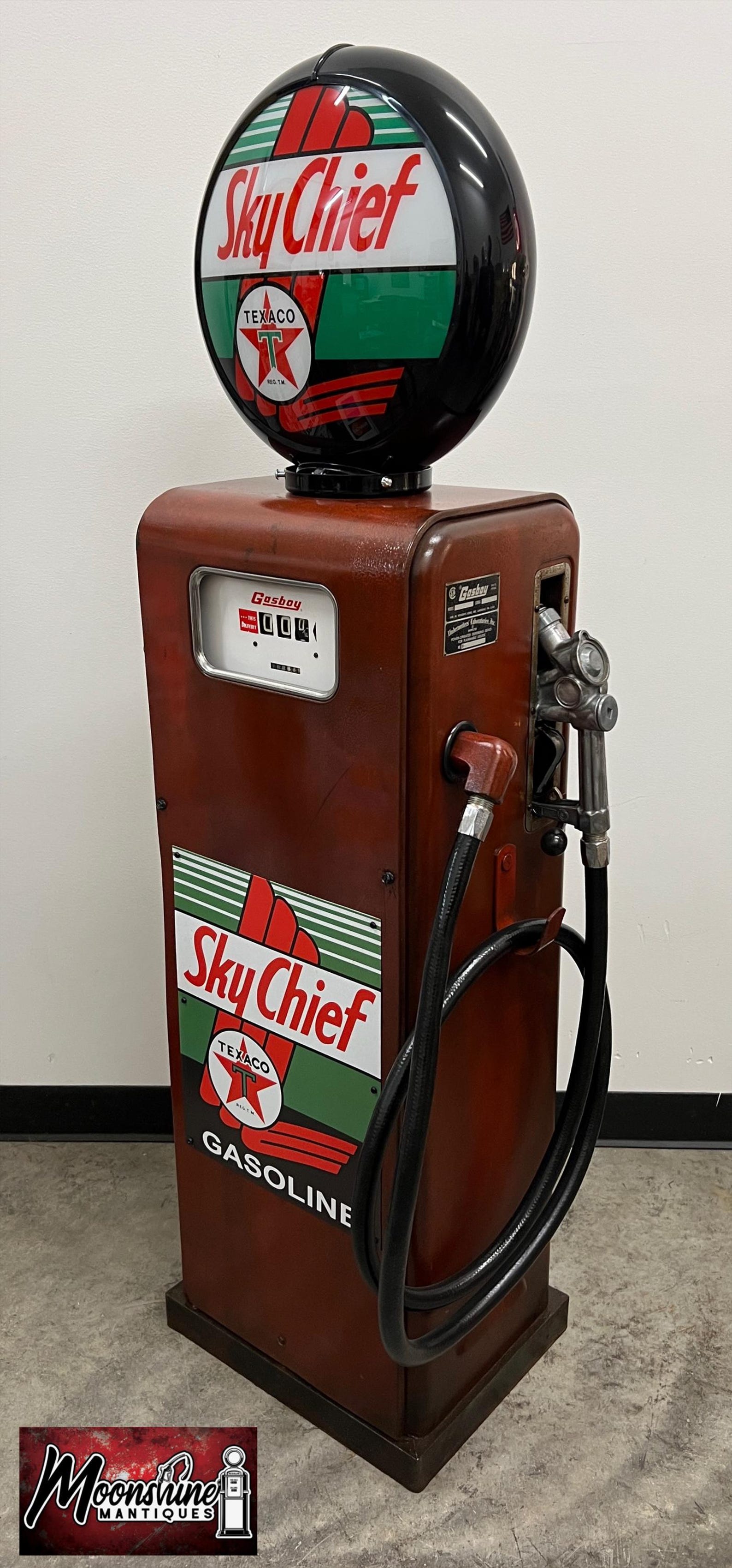 1950s TEXACO Sky Chief Gasboy Gas Pump Rustoration - Etsy