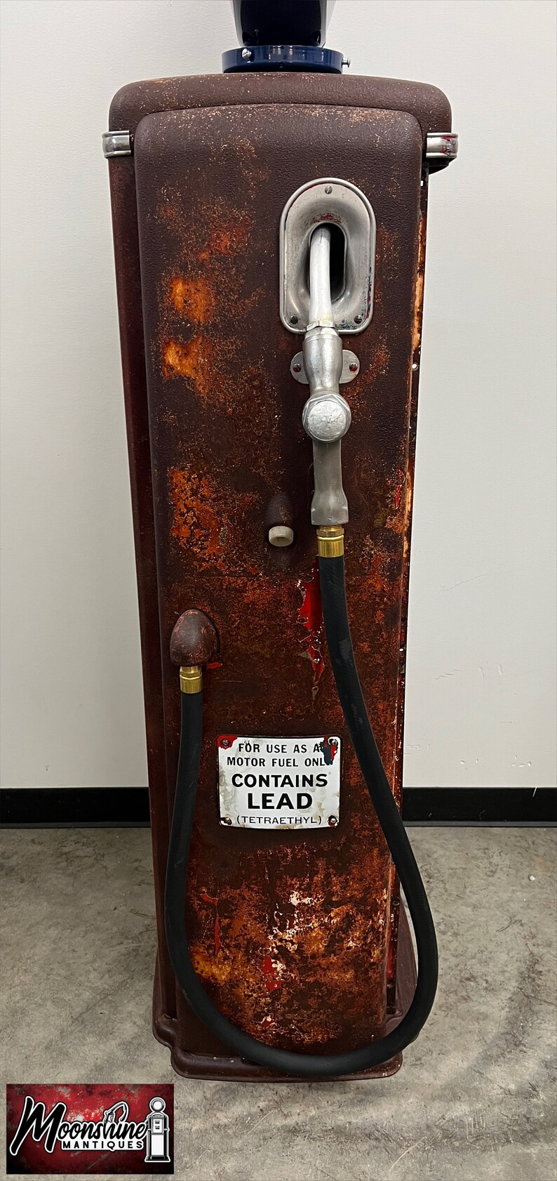 Rustoration 1950s CHEVROLET Tokheim Gas Pump W/ Shelves Mancave Decor ...