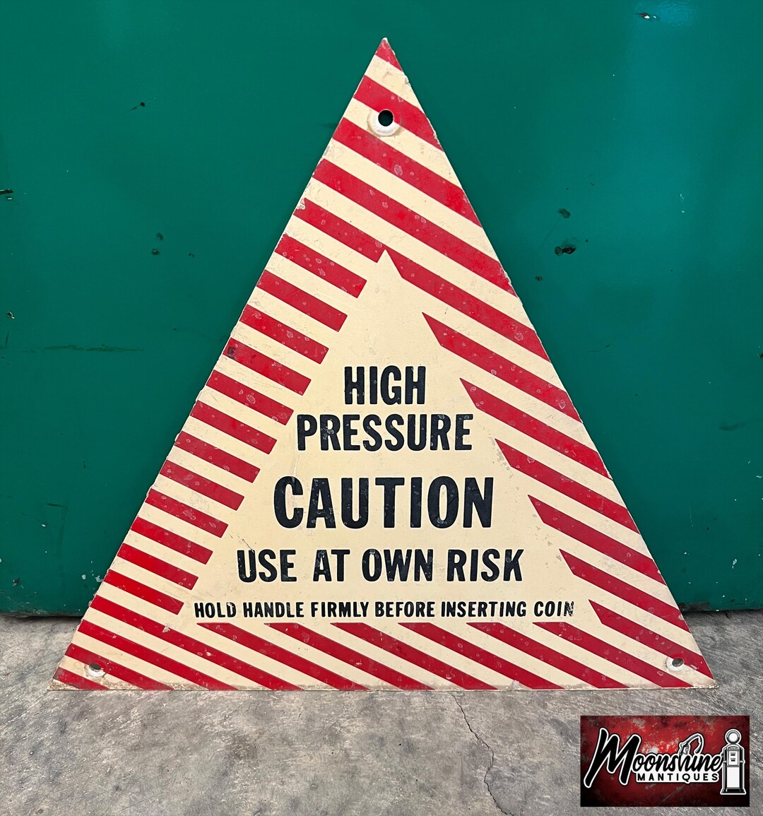 Vtg. CAR WASH High Pressure Caution Sign - Etsy