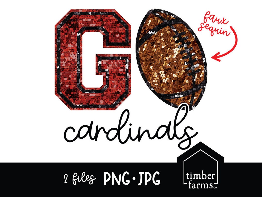 Go Cardinals File | Digital Download | Football Design | Cardinals Fan ...
