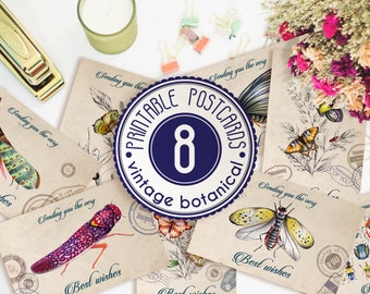 Printable Postcard | Etsy