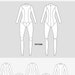 Bodysuit / Zentai Superhero Girl Style | Cosplay Sewing Pattern - Etsy