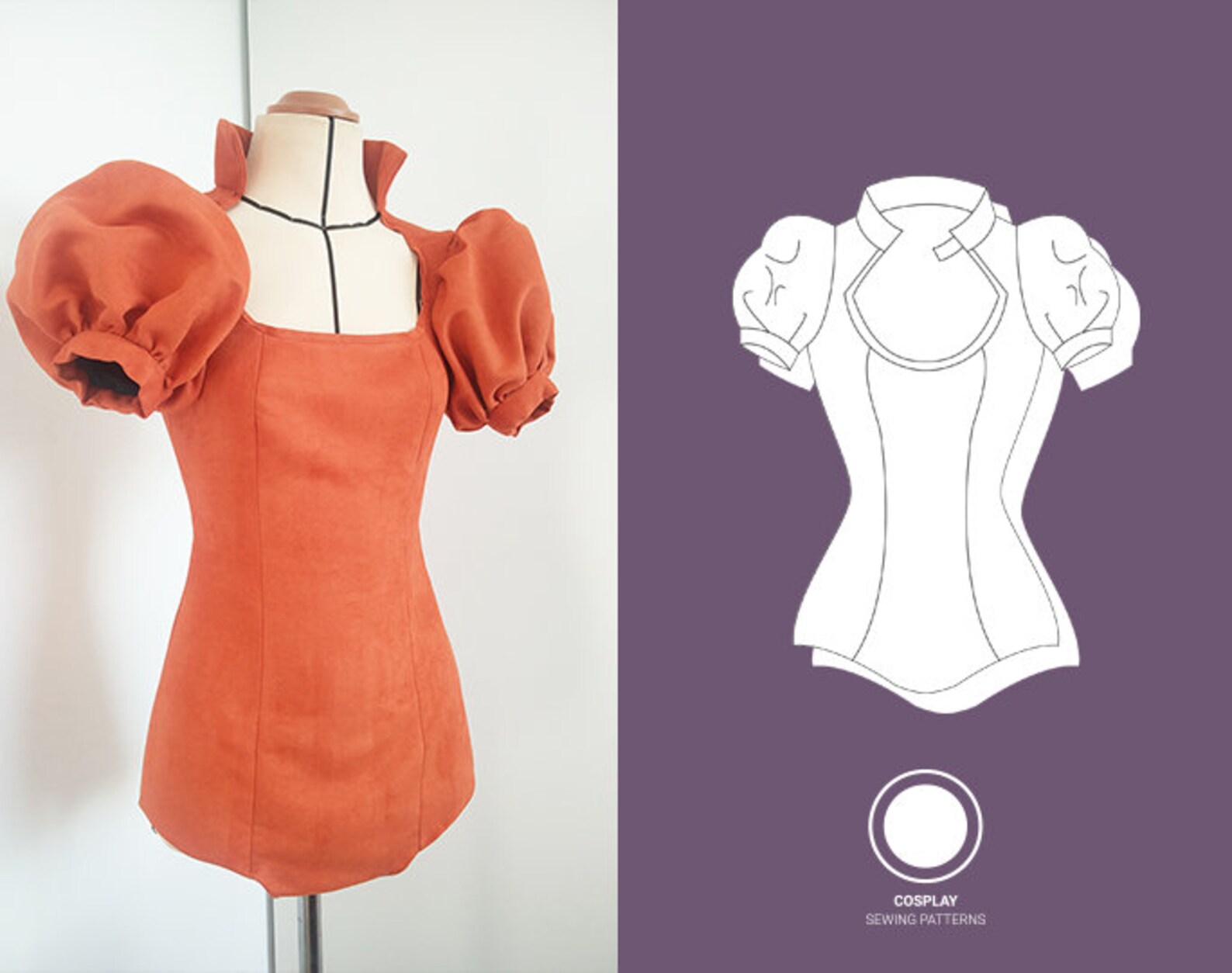 Diane Cosplay Sewing Pattern | Etsy