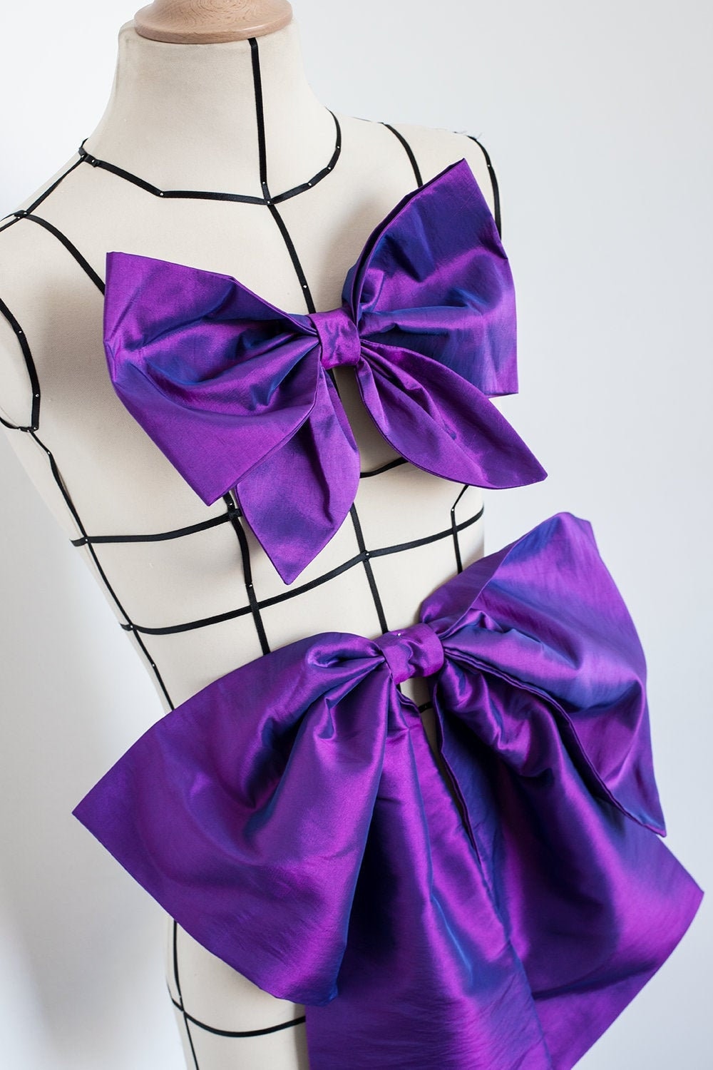 Cute Bow Pattern for Cosplay 2 Different Bows | Etsy