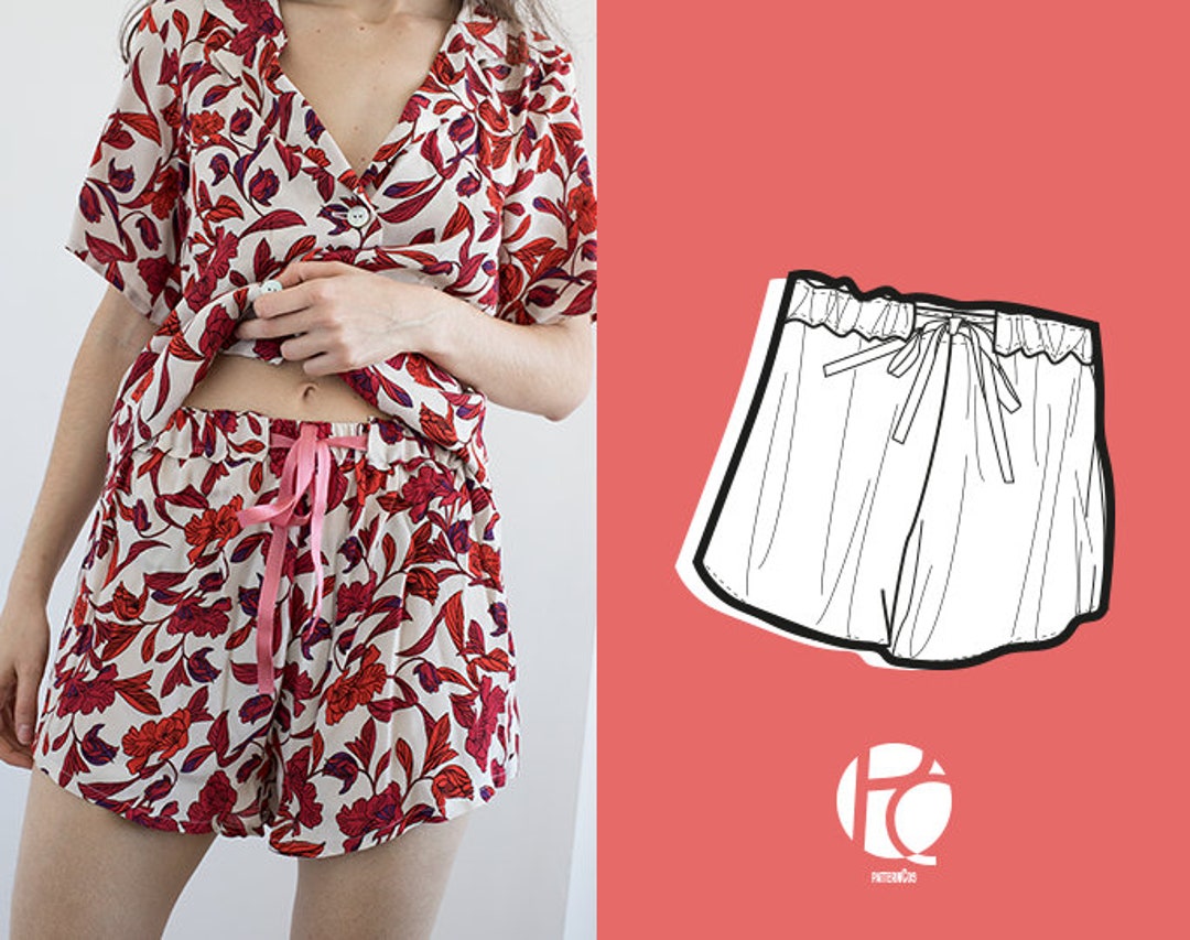 Geller Drawstring Waist Pants 6 SIZES PDF Sewing Pattern - Etsy