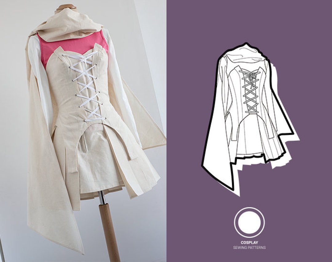 Ruby Inspired Outfit | PDF Cosplay Sewing Pattern - Etsy