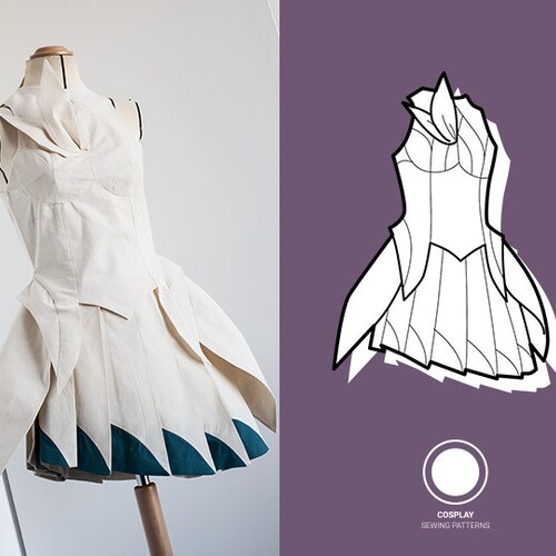 Akali KDA Pop Star Cosplay Sewing Pattern - Etsy