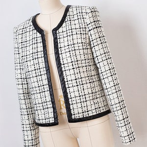 Tweed Couture Jacket Sewing Pattern | Elegant Jacket Design | Tailored ...