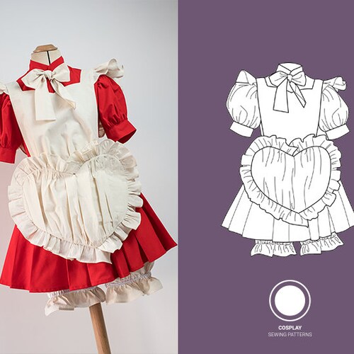Anna Dress PDF Cosplay Sewing Pattern | Etsy