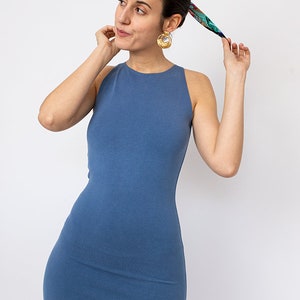 Fitted Strech Dress Sewing Pattern | Tube Dress Pattern for Knit | COZY ...