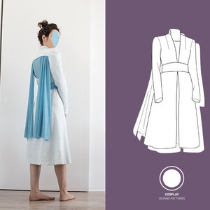 Elsa dress Cosplay Sewing Pattern | Etsy