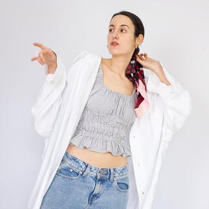 The Boyfriend Oversized Shirt Sewing Pattern | Unisex Buttoned-down ...