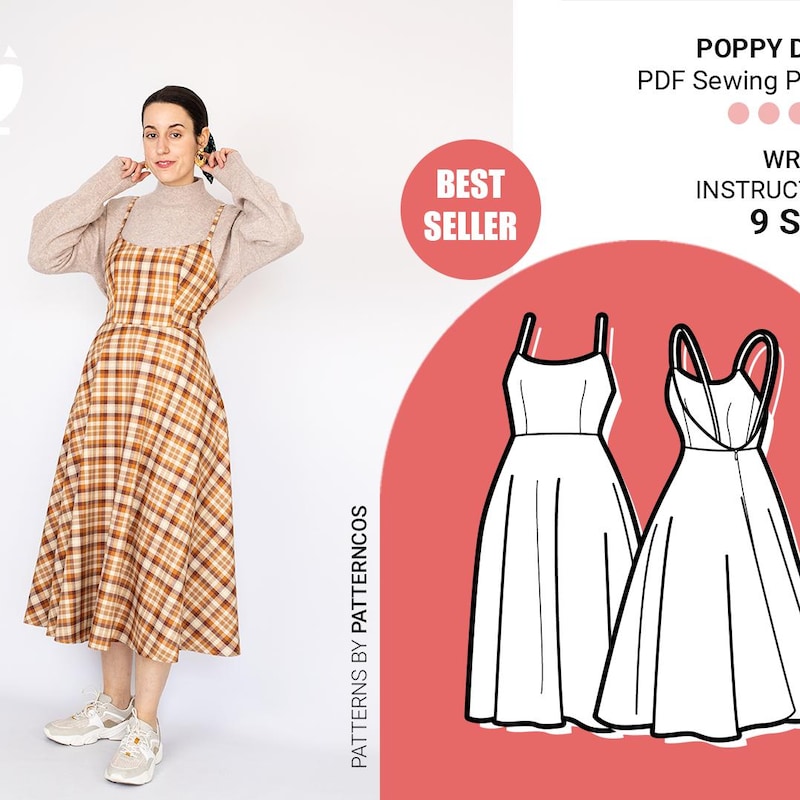 Poppy Dress Women - Etsy UK