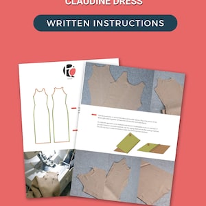 Fitted Strech Dress Sewing Pattern | Tube Dress Pattern for Knit | COZY ...