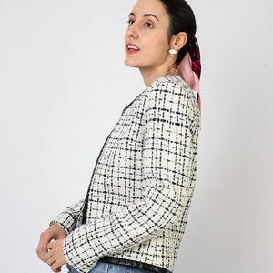 Tweed Couture Jacket Sewing Pattern | Elegant Jacket Design | Tailored ...