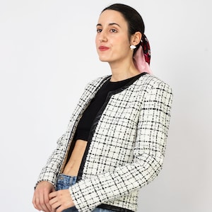 Tweed Couture Jacket Sewing Pattern | Elegant Jacket Design | Tailored ...