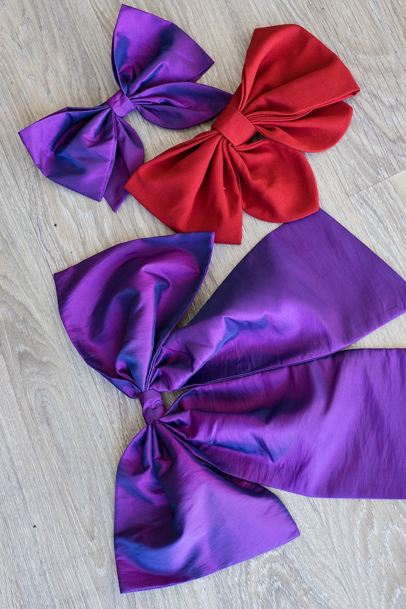 Cute Bow Pattern for Cosplay 2 Different Bows | Etsy UK