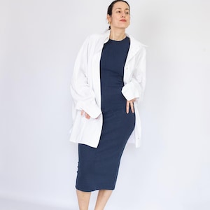 The Boyfriend Oversized Shirt Sewing Pattern | Unisex Buttoned-down ...