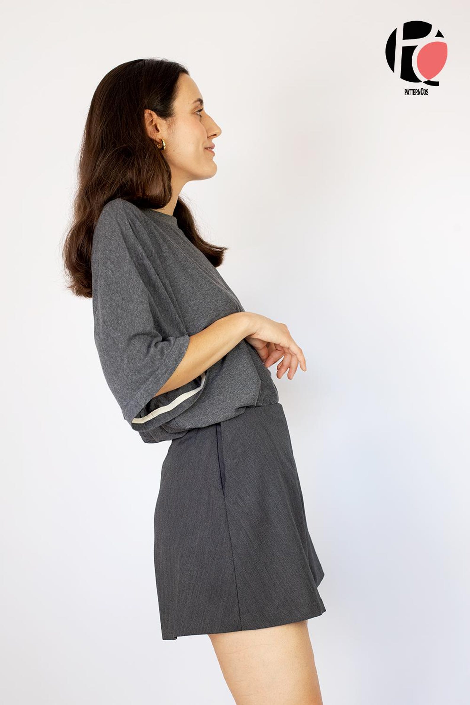 A-line Short Pants Sewing Pattern | Summer Trousers Pattern | Pants ...