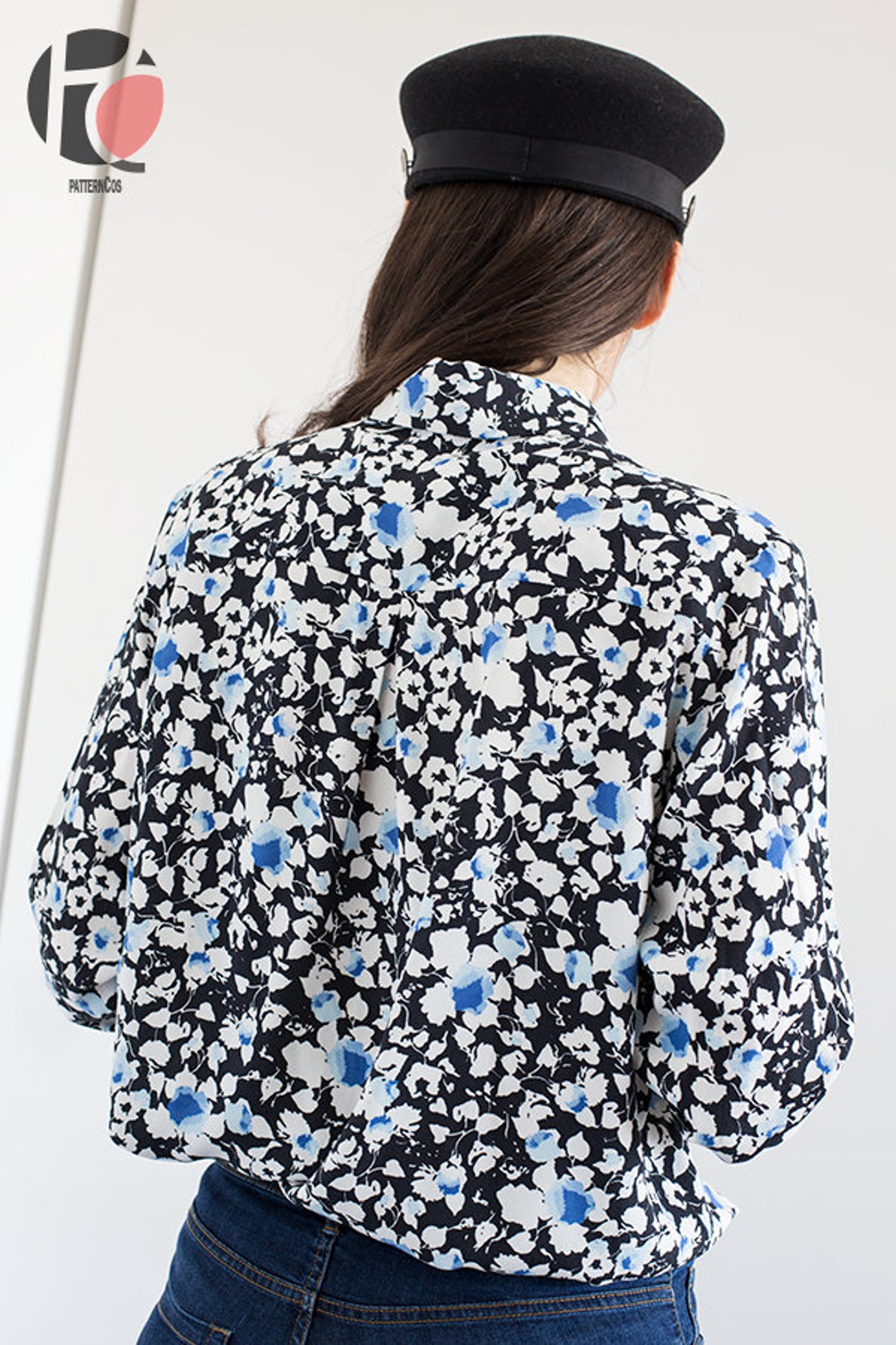 Mireia Buttoned Blouse 6 SIZES PDF Sewing Pattern - Etsy