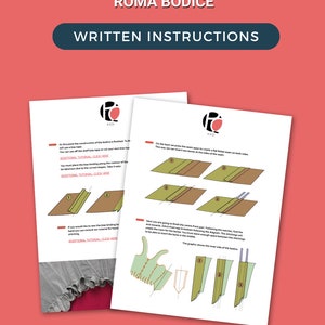 Corset Pattern Sewing Pattern | Renaissance Milkmaid Stay Bodice Pattern | Romantic Bodice ...