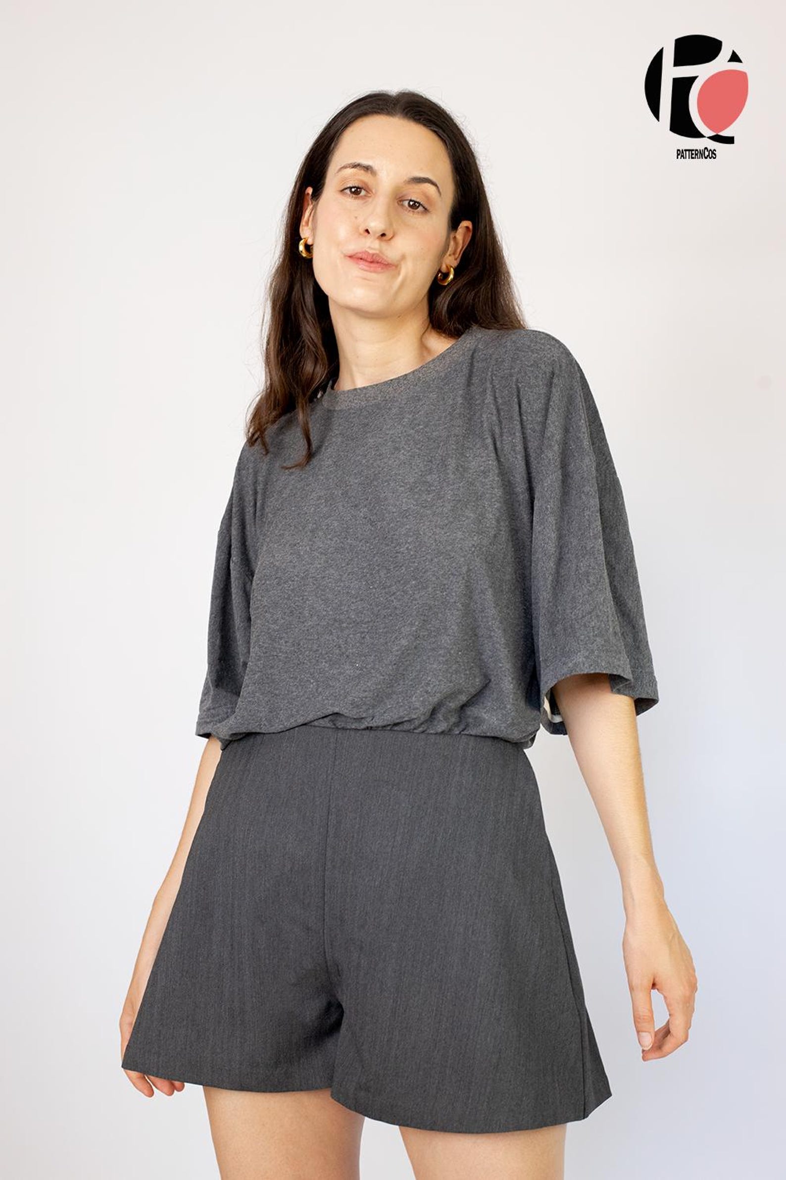 A-line Short Pants Sewing Pattern | Summer Trousers Pattern | Pants ...