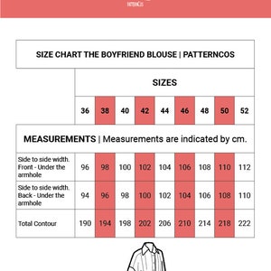 The Boyfriend Oversized Shirt Sewing Pattern | Unisex Buttoned-down ...