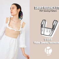 Regency Corset - Etsy