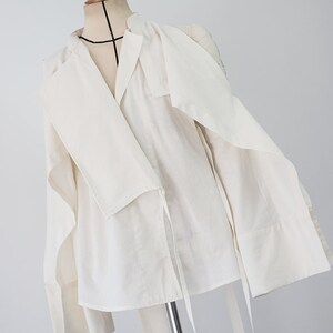 Japanese Style Blouse Sewing Pattern | Kimono Inspired Shirt Pattern ...