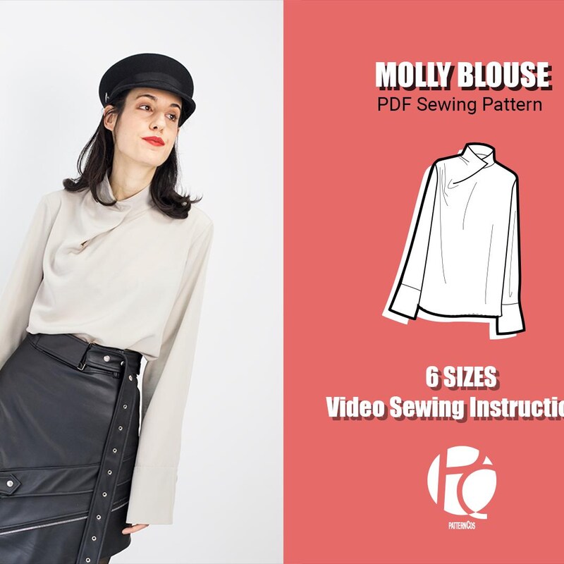 Asian Blouse Pattern - Etsy