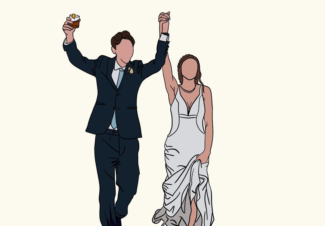 Color-block Portraits - Etsy