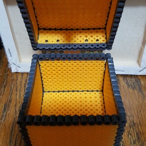 3d Perler Bead Minecraft Chest - Etsy UK