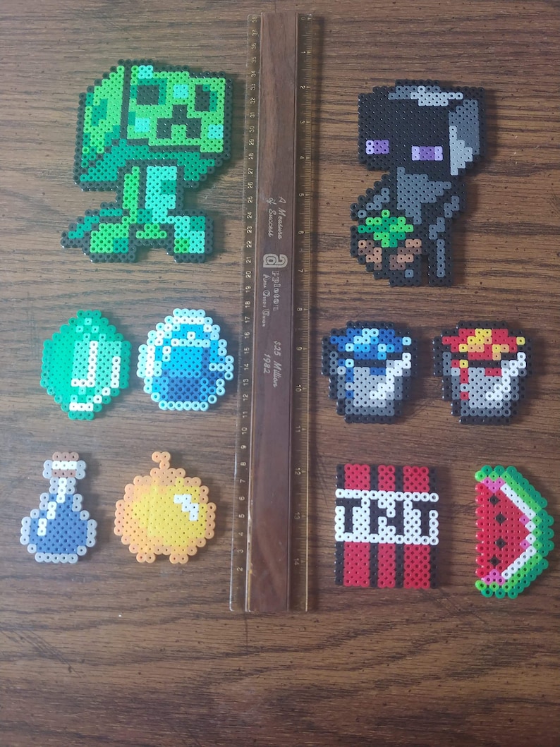 Minecraft Perler Set - Etsy