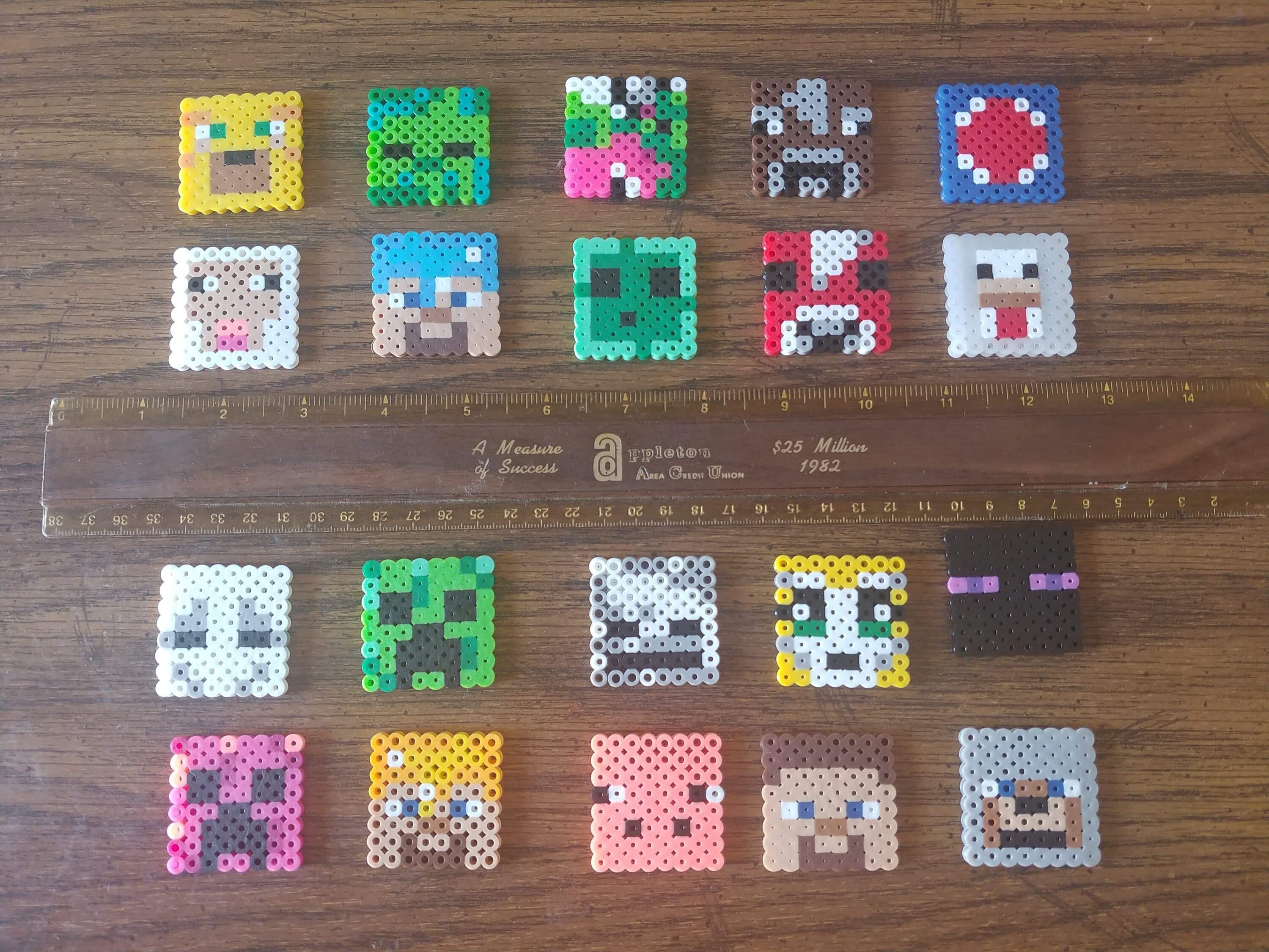 Minecraft Perler Set Etsy