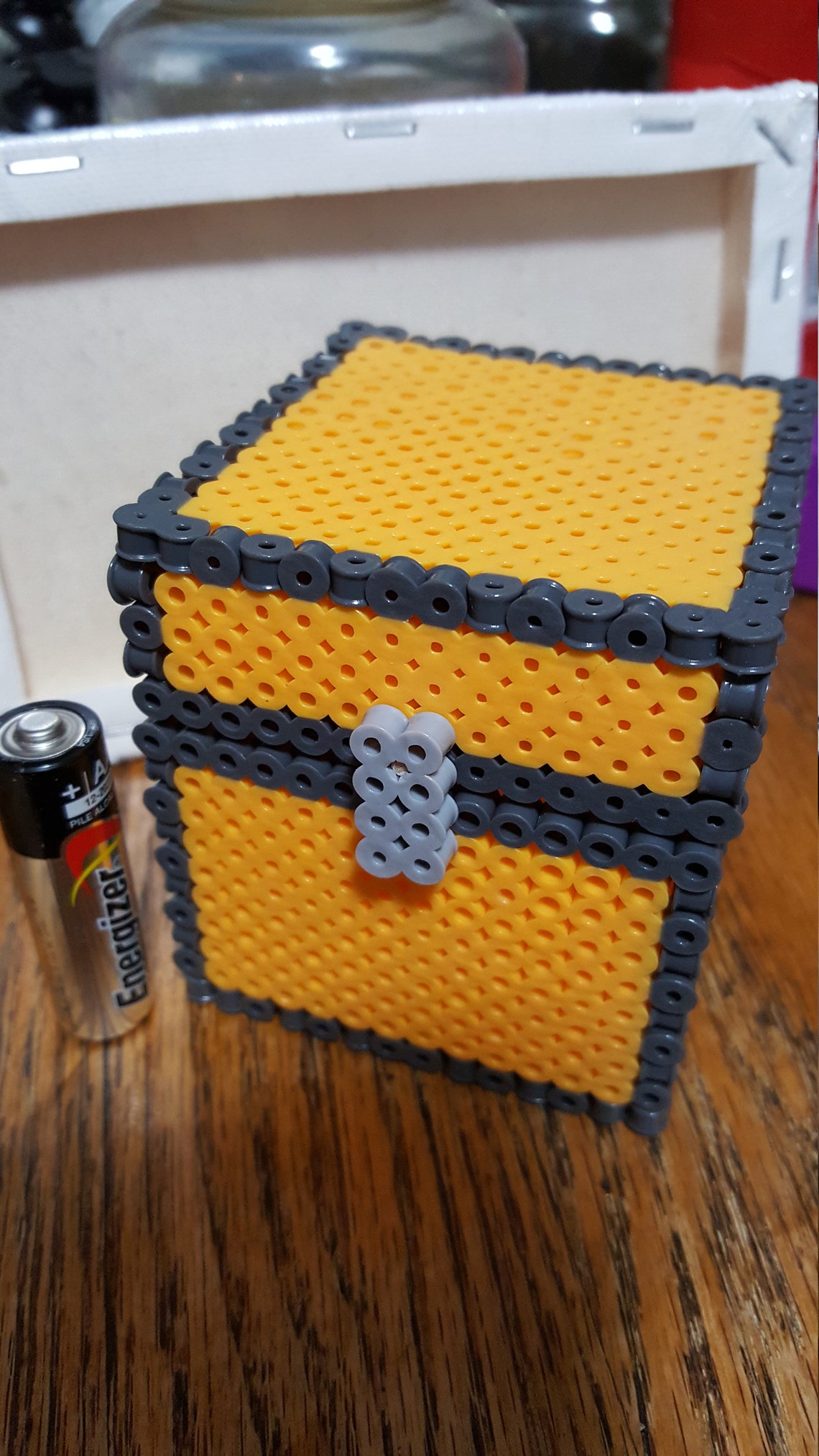 3d Perler Bead Chest - Etsy