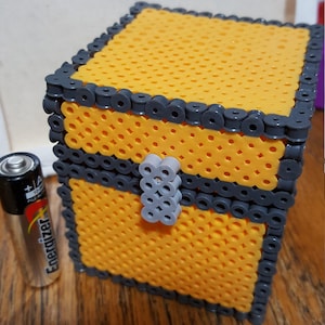 3d Perler Bead Minecraft Chest - Etsy UK