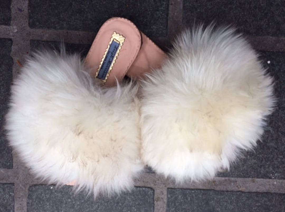 Fluffy Sheepskin Mules - Etsy