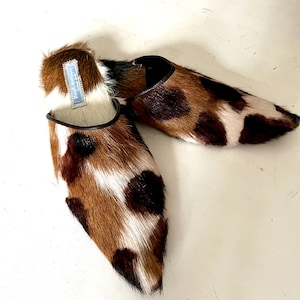 Handmade Cowhide Outdoor Mules - Etsy